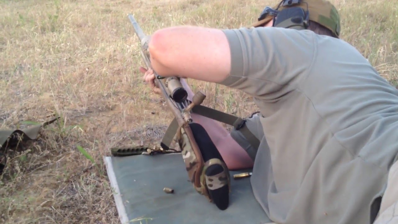 Appleseed Rifleman with bolt rifle shooting Stage 3 of Known Distance ...