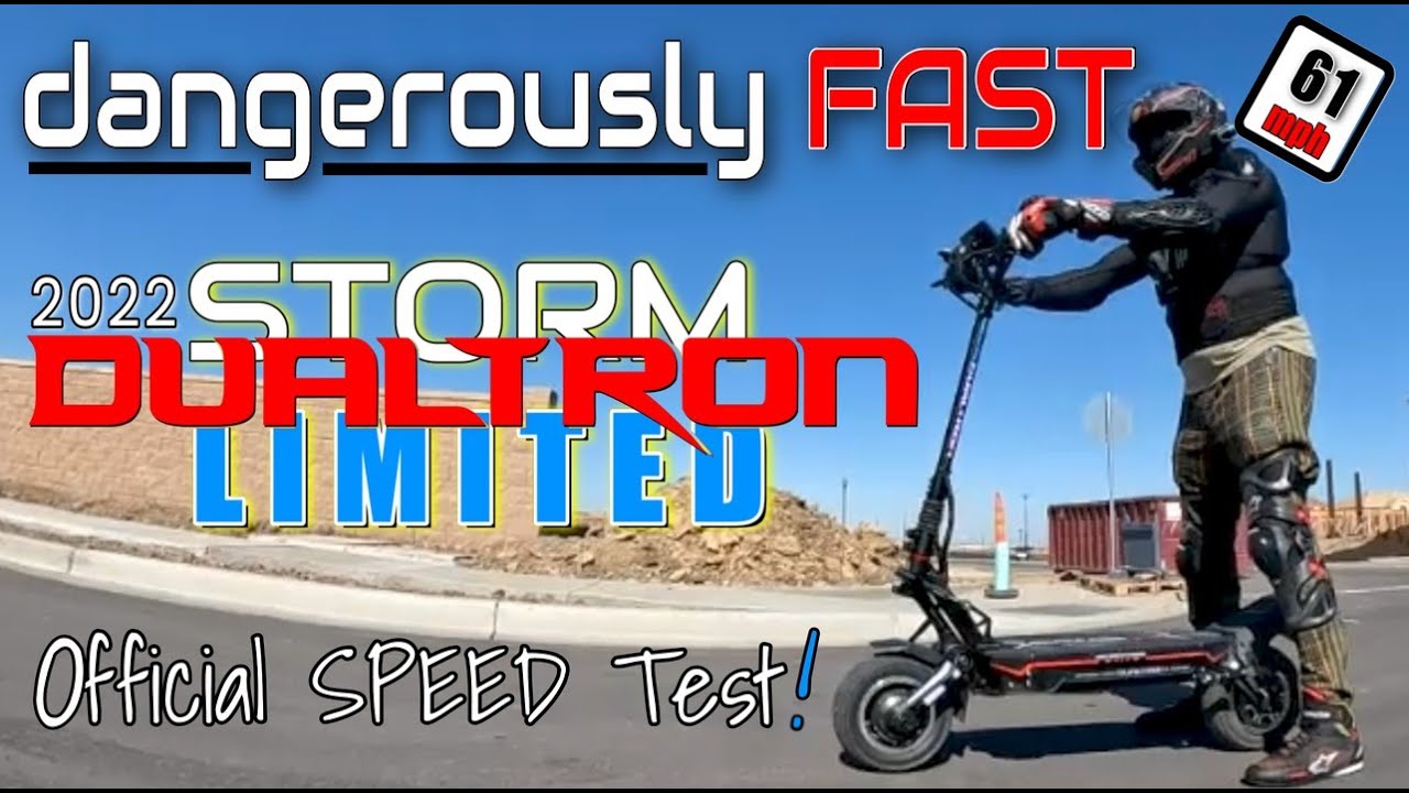 Dualtron Storm Limited | Dangerously FAST!! - YouTube