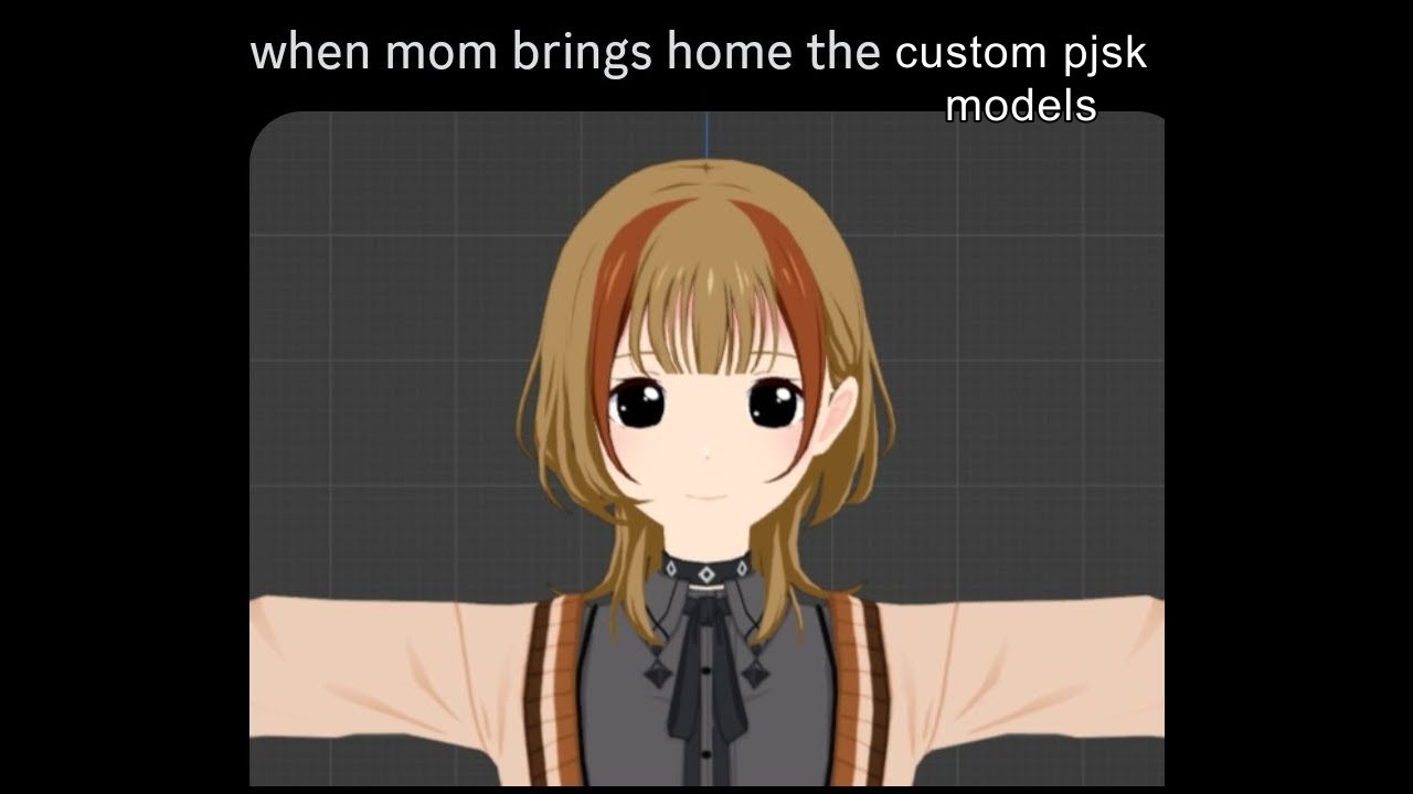 how to rip models from pjsk into blender for mmd!! (+ create custom oc ...