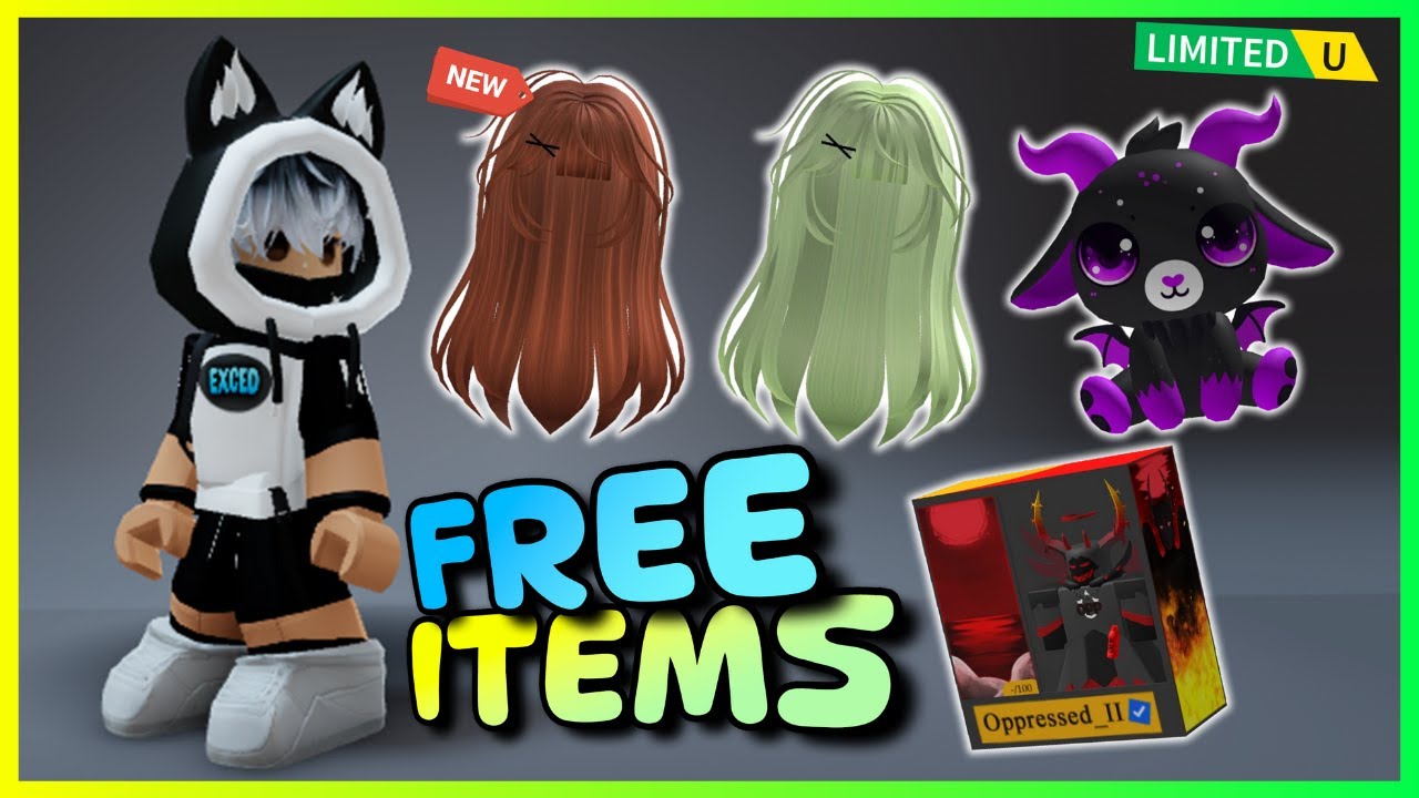 New FREE LIMITED UGC items 😍, How to get FREE UGC LIMITED ITEMS Messy ...