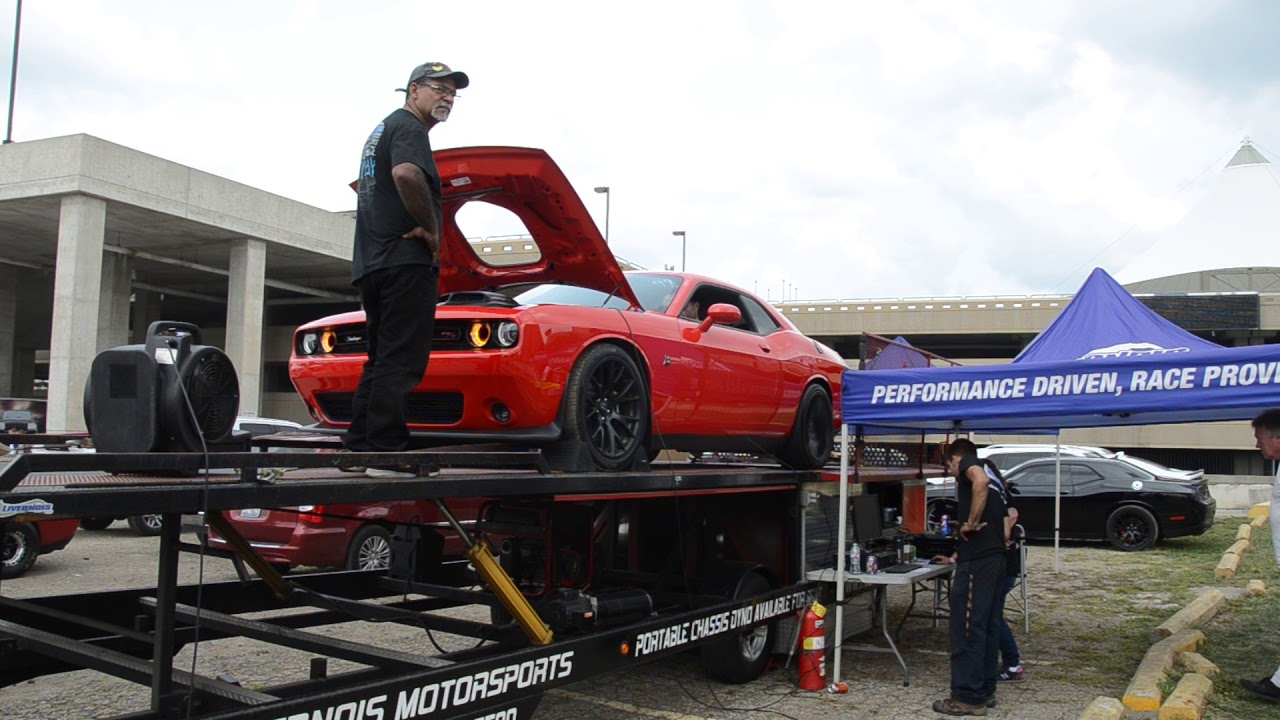 2016 Dodge Challenger 392 Scat Pack Shaker on the Dyno - YouTube