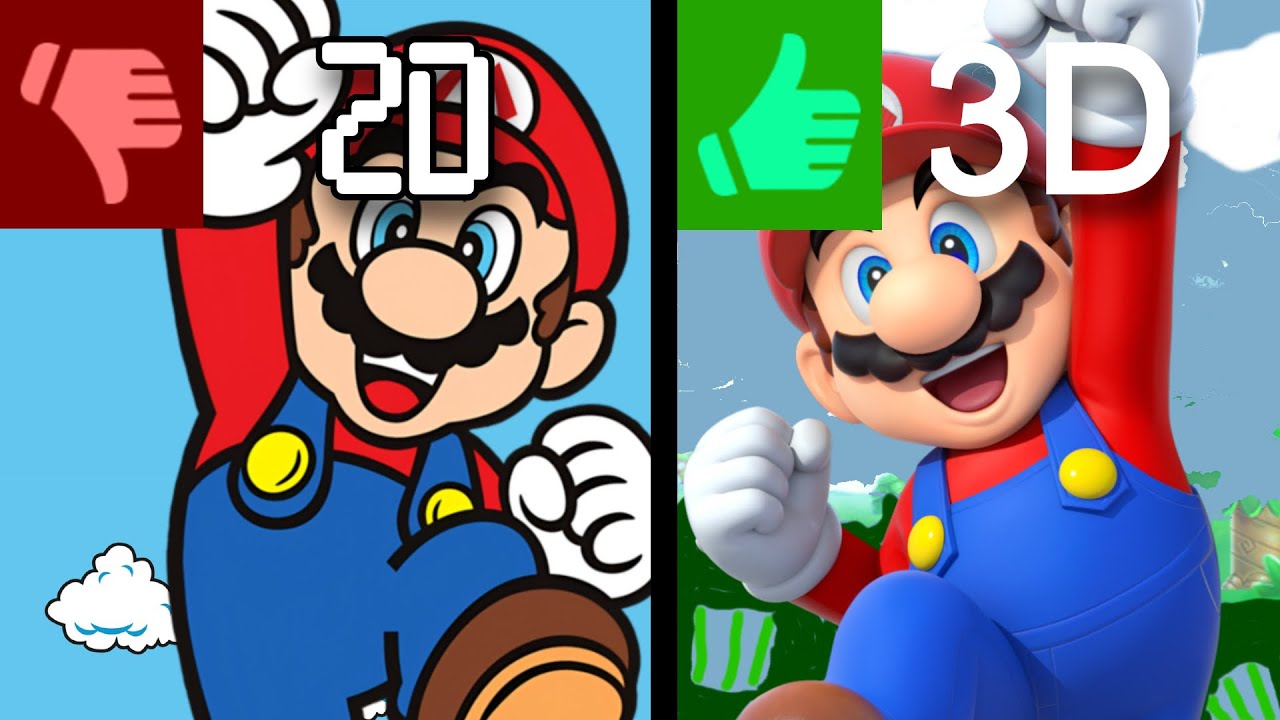 2D Games vs 3D Games, Which One is REALLY Better? - YouTube
