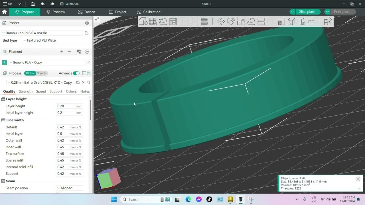 Xuất file STL để in 3D trong phần mền Inventor độ phân giải cao nhất ...