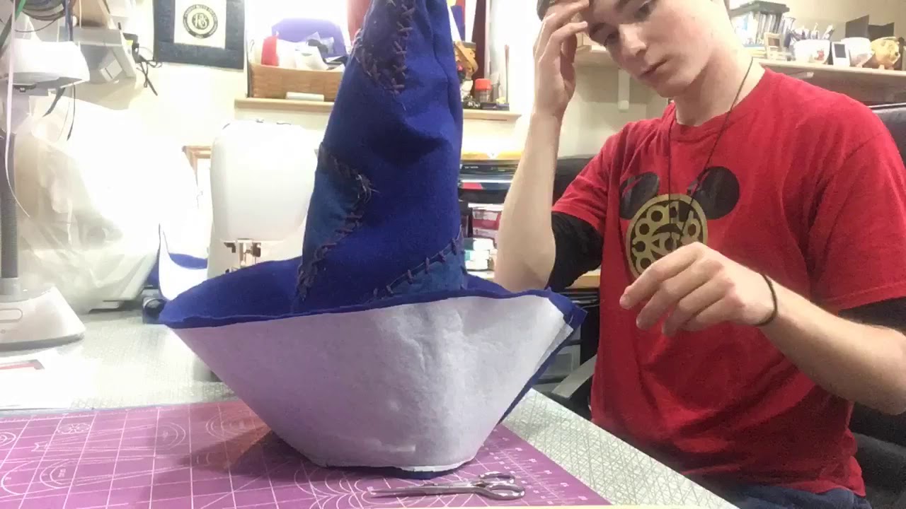 Making A Wizard Hat YouTube Making A Wizard Hat YouTube