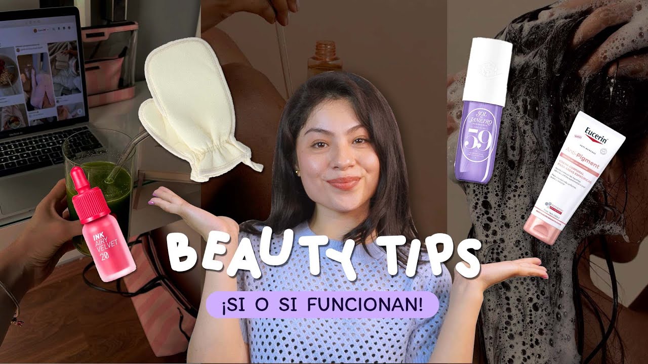 TIPS DE BELLEZA QUE FUNCIONAN SI O SI!! tips y trucos femeninos para ...