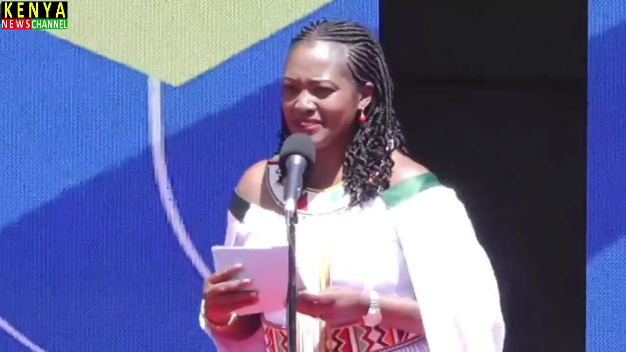 'RUTO SITAKUANGUSHA' Soipan Tuya emotional speech during her Thanksgiving Church Service in ...