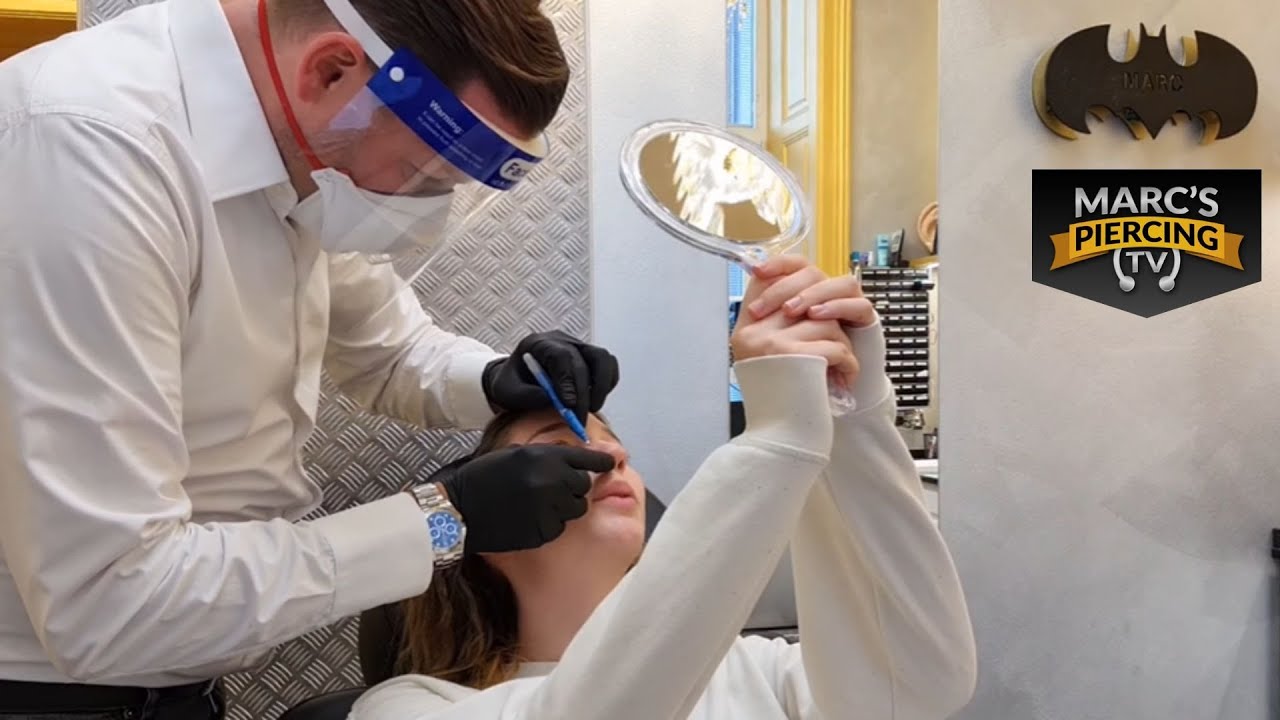 Nasenpiercing mit Ring oder Stecker 💉 Marc's Piercing TV - YouTube