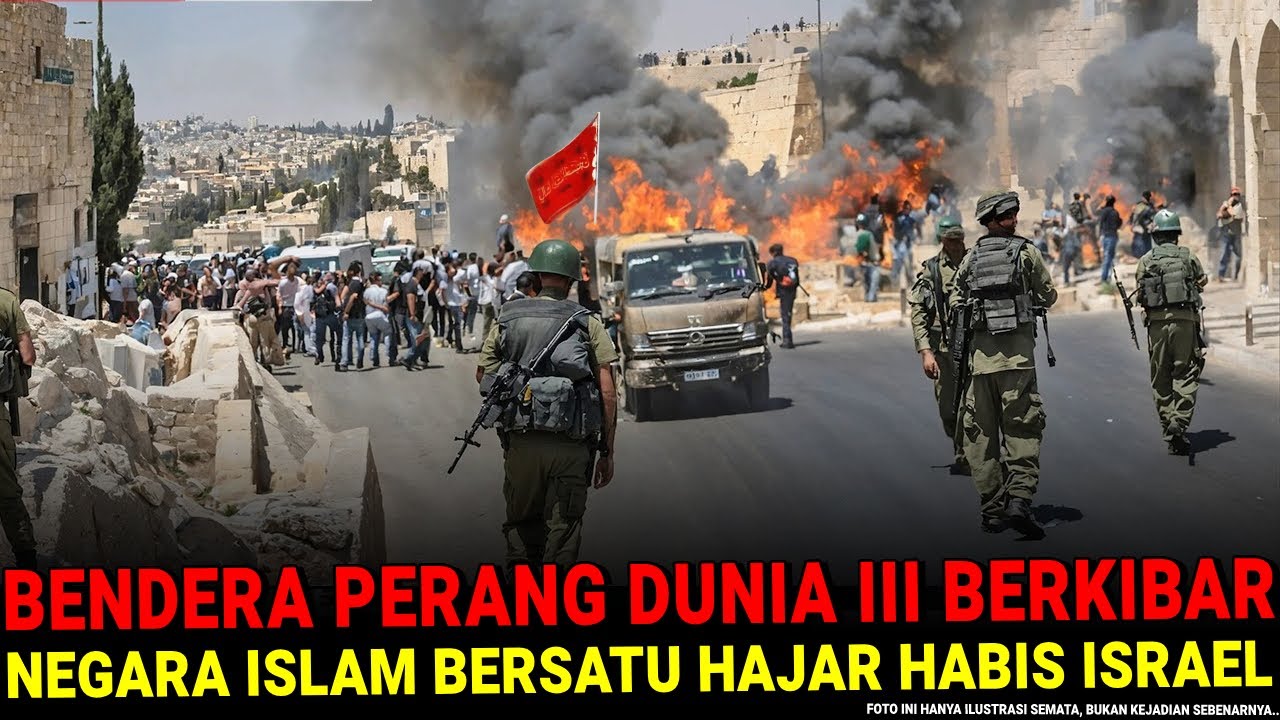 🔴 BALAS AKSI KEJAM IDF !! Negara Islam Nyatakan Perang Dunia 3 ke ...