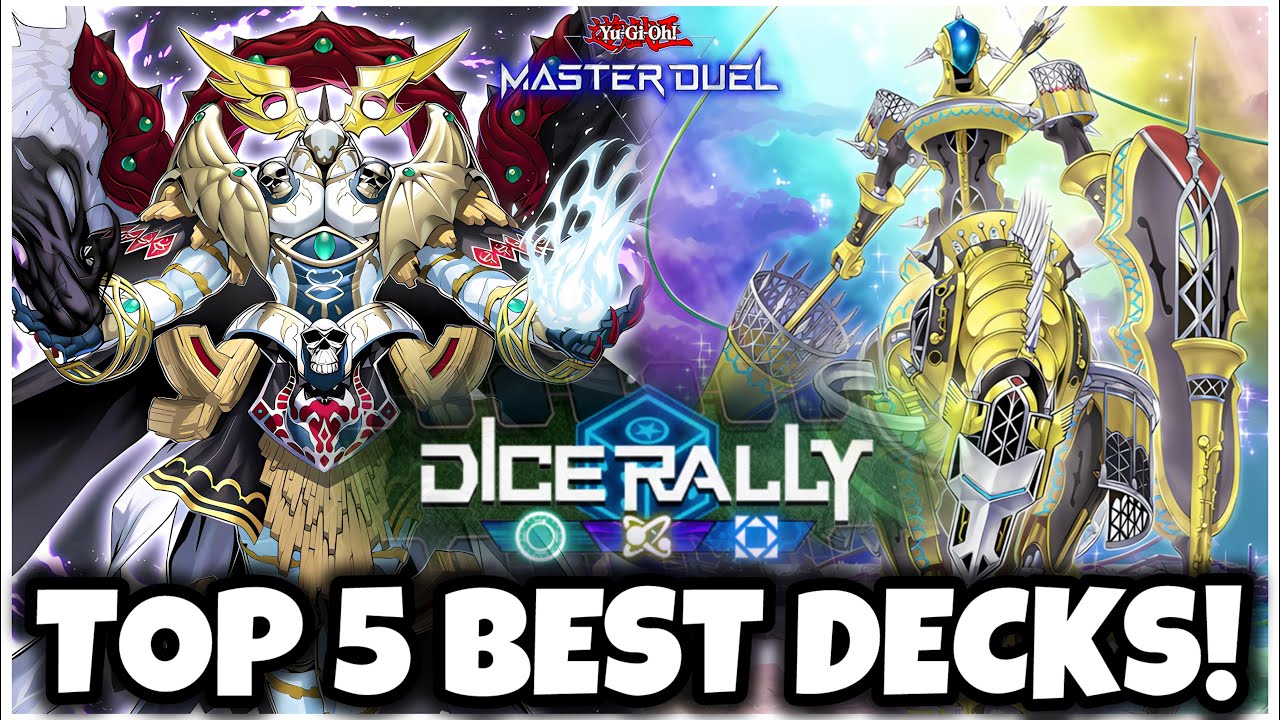 TOP 5 BEST DECKS for DICE RALLY in MASTER DUEL! - YouTube