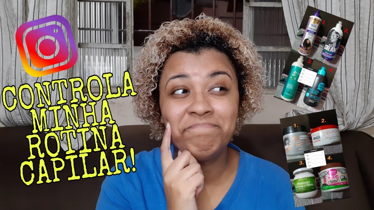 O INSTAGRAM CONTROLOU MINHA ROTINA CAPILAR - *a saga* - YouTube