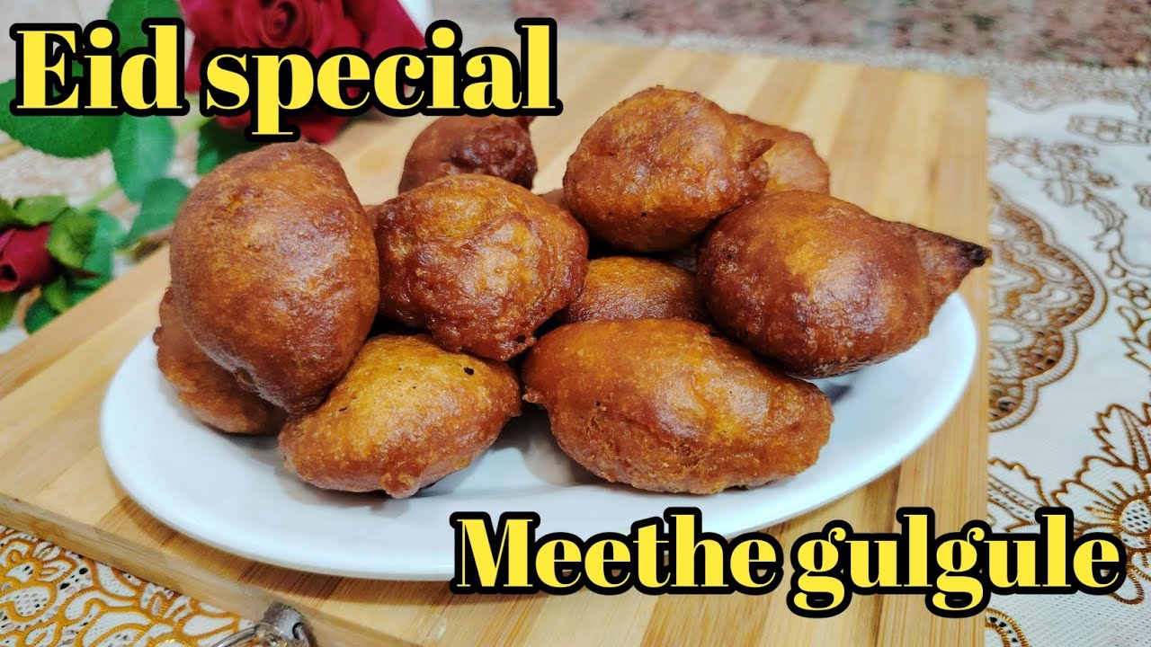 Gulgule recipe || Meethe gulgule recipe || ramzan special || sweet pua ...