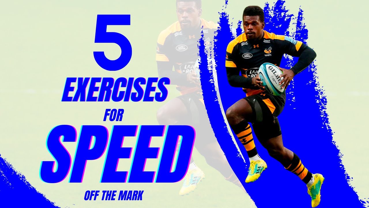 5 Best Drills For Explosive Sprint Speed Off The Mark - YouTube