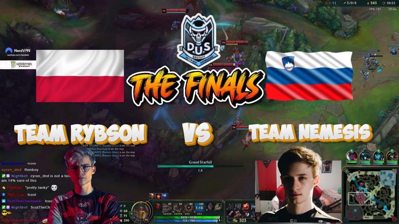 Team Nemesis VS Team Rybson | The Finals | (Full Games) | Nemesis ...