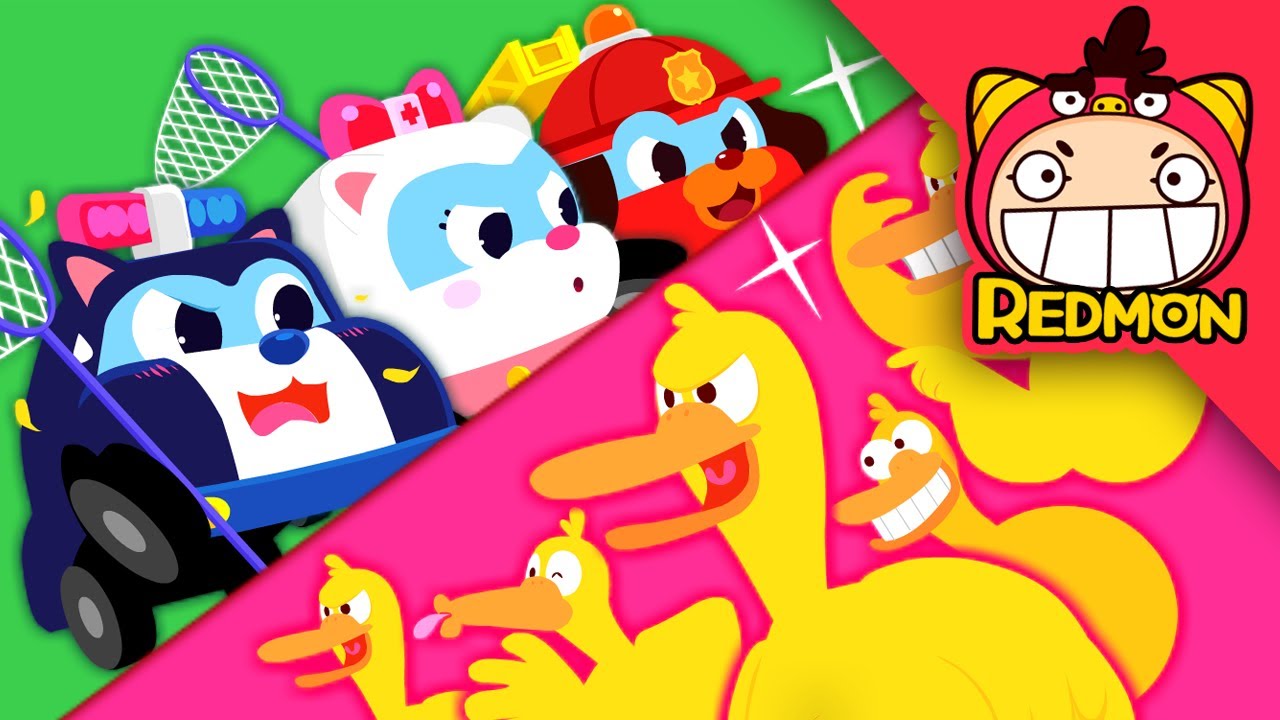 Save the Duck Truck! | Rescue Car Buddies | Cartoon | REDMON - YouTube