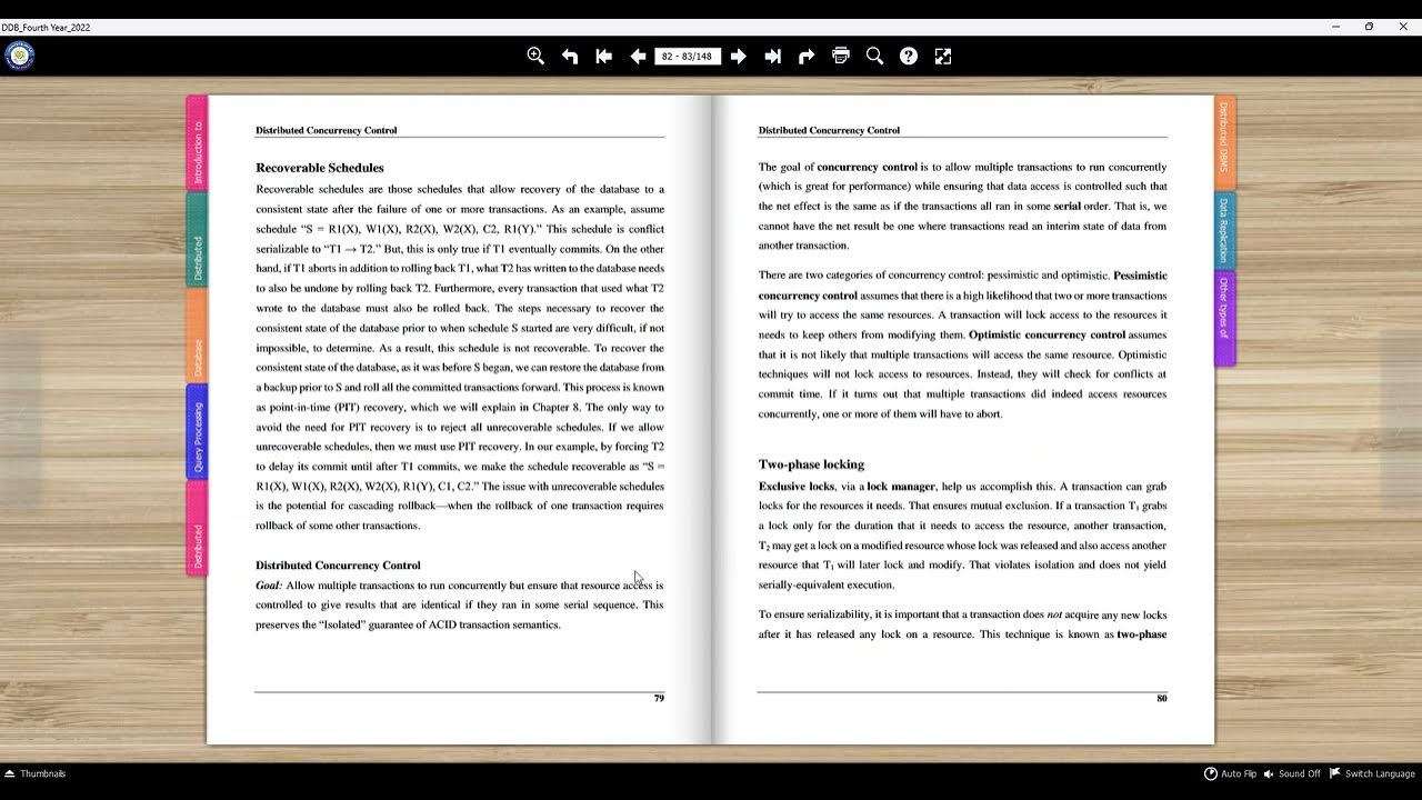 Distributed Database Systems | Part 7.6 | Locking Algorithms & 2PL - YouTube