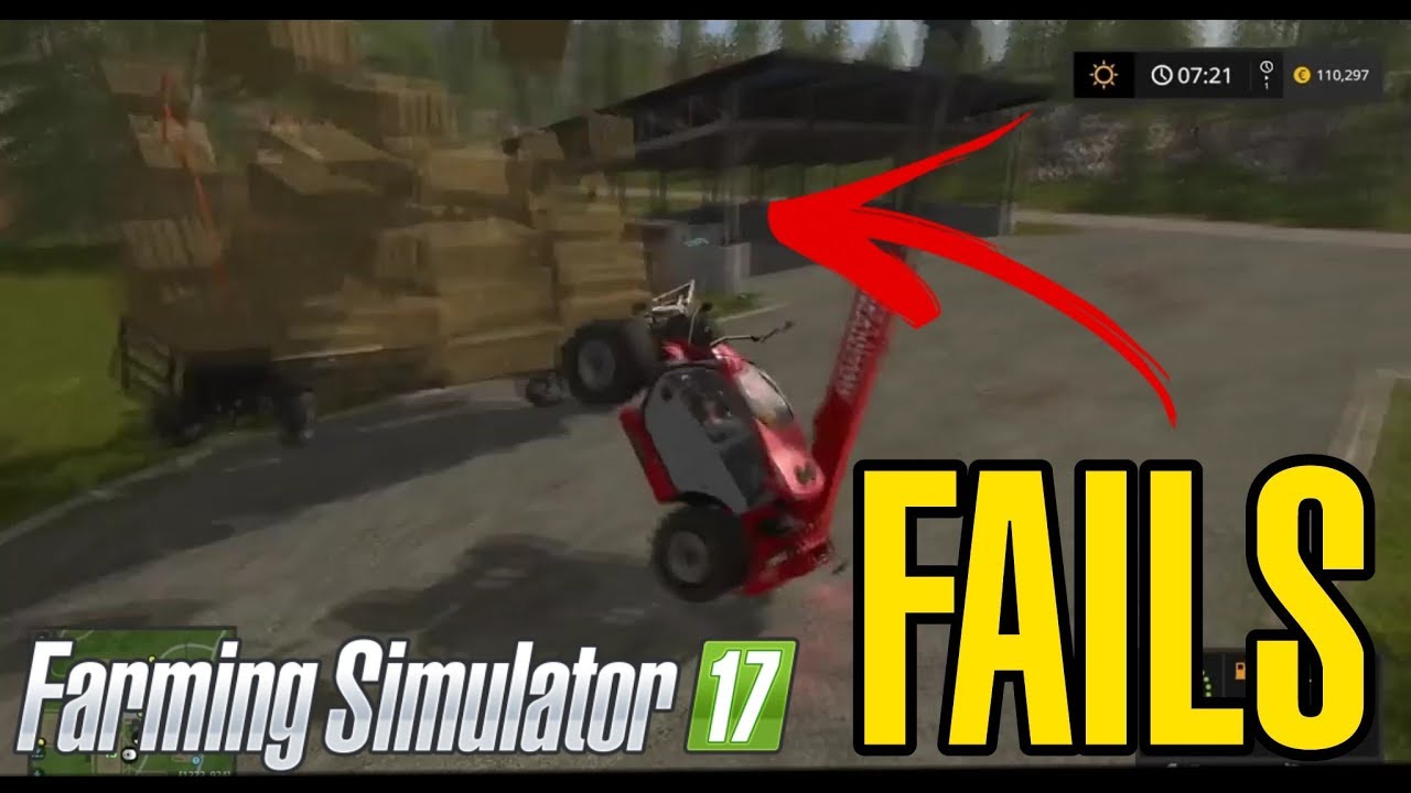 Farming Simulator 2017: 3 Minutes And 16 Seconds Of FAILS!! (FS 17 ...