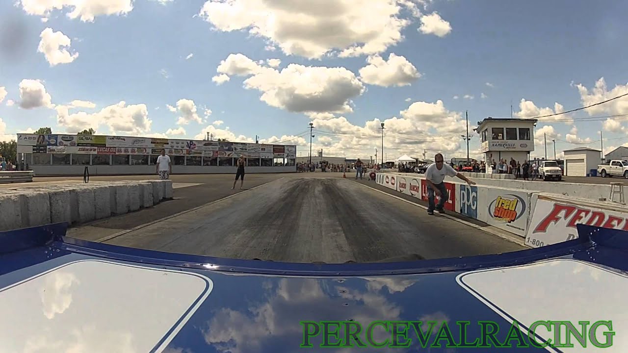 Test'N Tune Serge Giroux Twin turbo camaro- Napierville Dragway - YouTube