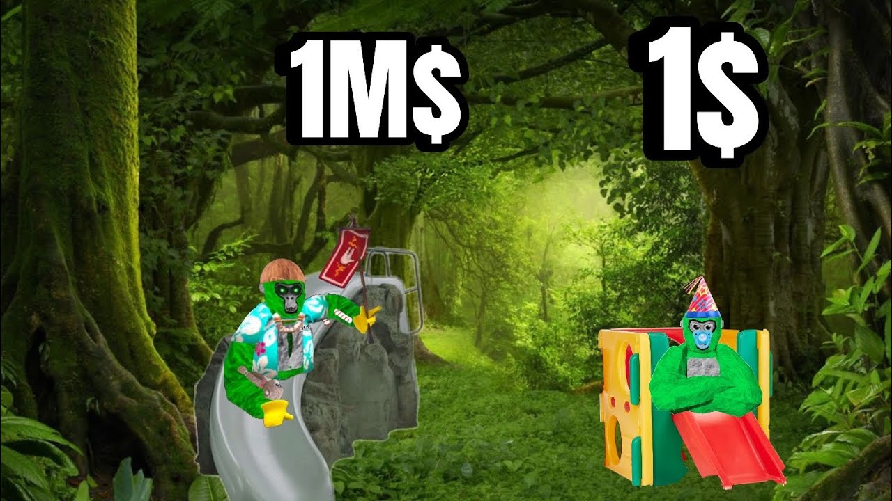 I made a slide #gorillatag #vr #gtag - YouTube