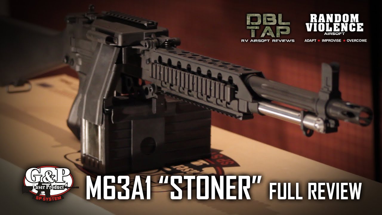 G&P M63A1 Full Review - DBL TAP ep5 - Random Violence Airsoft - YouTube