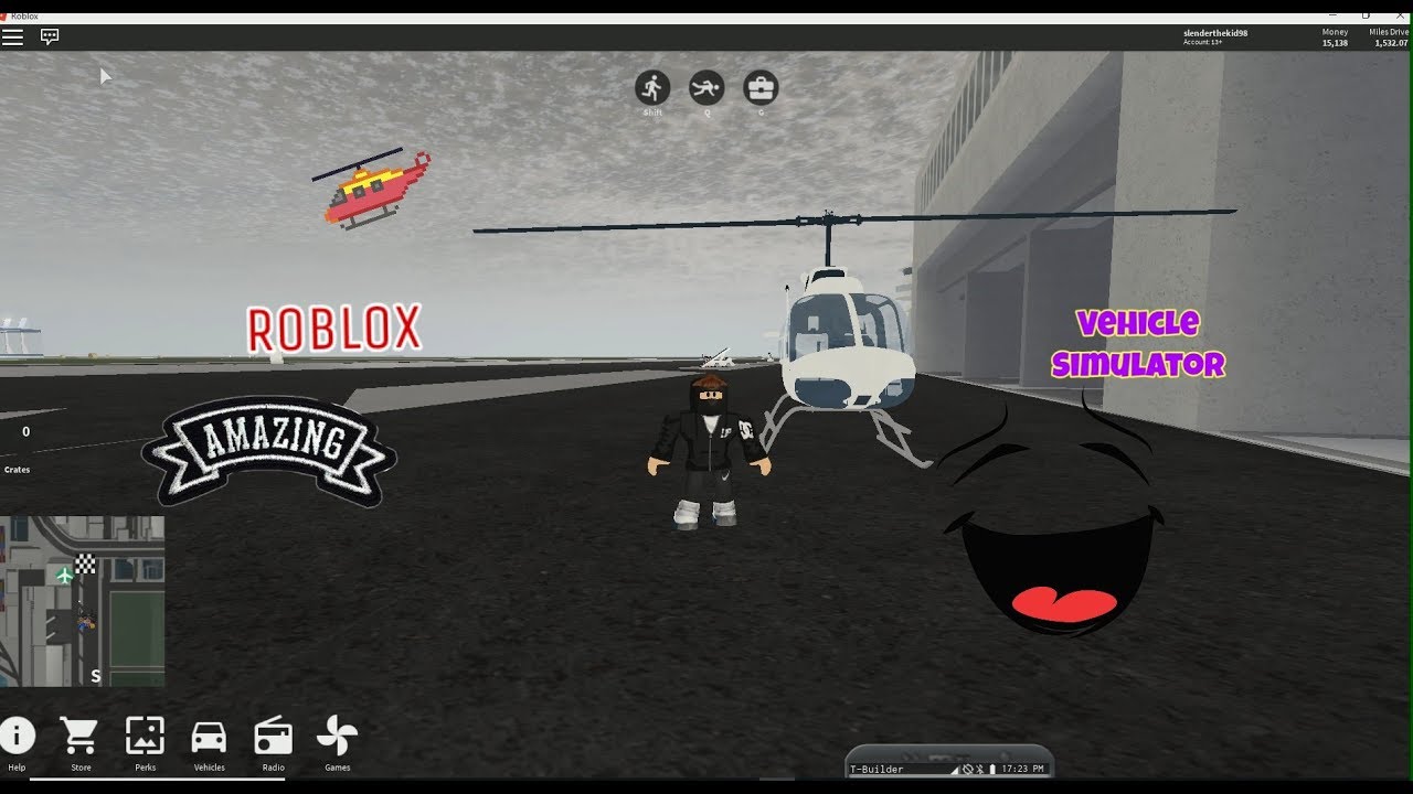 buying and testing out the helicopter! Roblox vehicle simulator - YouTube