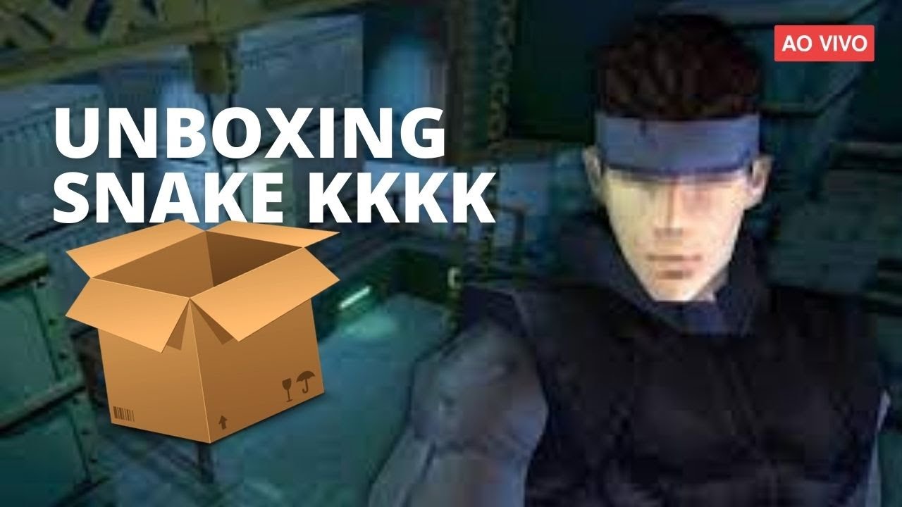 🔴 METAL GEAR SOLID PS1 | UNBOXING COM SOLID SNAKE - YouTube