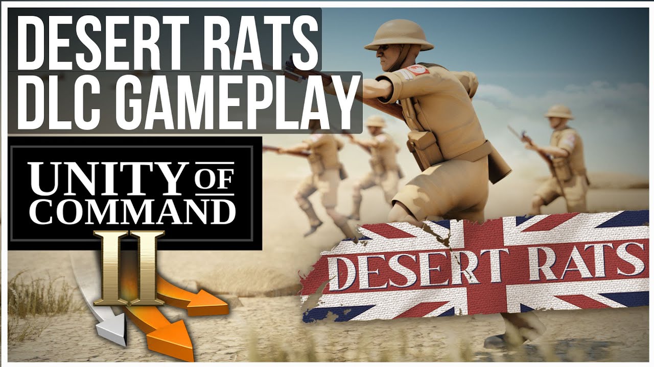 Desert Rats DLC Gameplay - Unity of Command II | PC Wargames Strategy ...