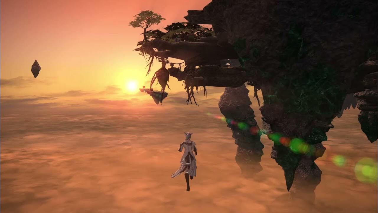 FF14 バグSSスポット 空中散歩♪ - YouTube