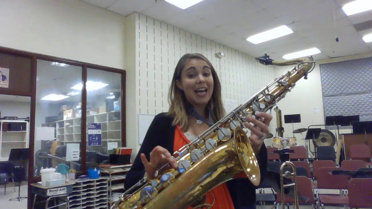 Tenor Saxophone Bb Concert Scale (C Major) - YouTube