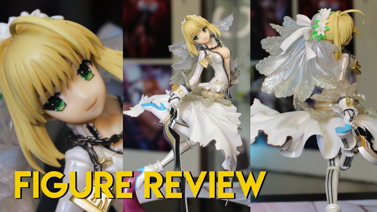 Fate/Extra CCC - Nero Bride - 1/8 - (Medicom Toy) FIGURE REVIEW - YouTube