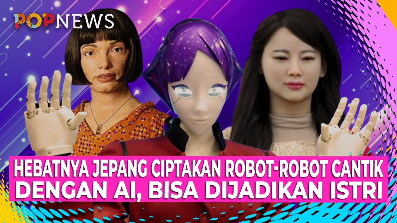 Deretan Robot-Robot Cantik Ciptaan Jepang yang Sangat Mirip Manusia ...
