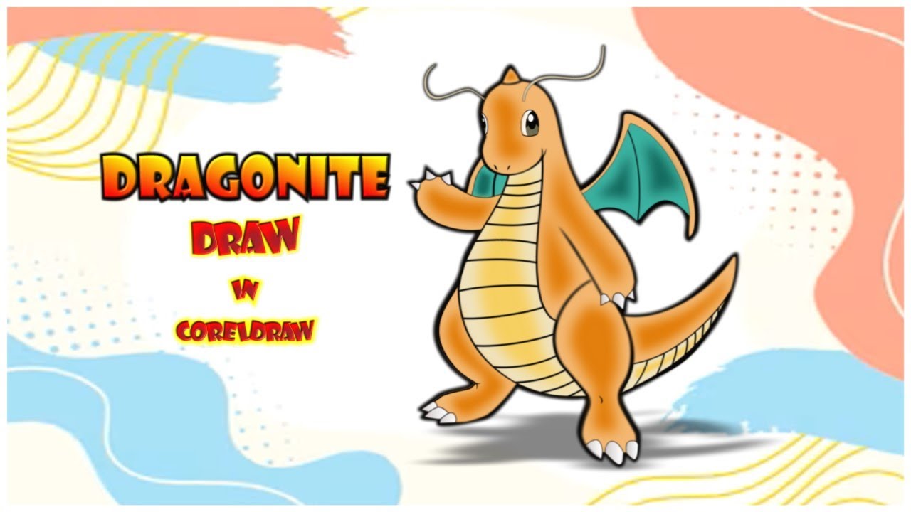 How To Draw Pokemon| Dragonite|How to draw Pokemon | Dragonite |easy ...