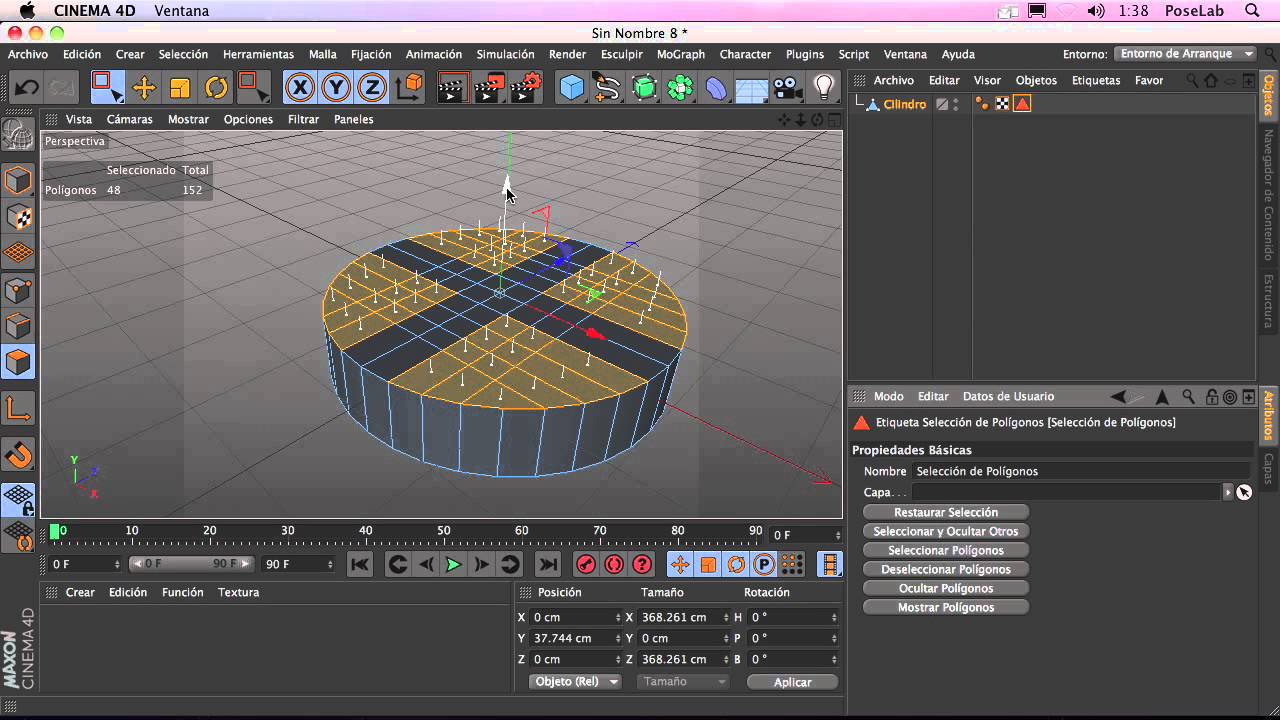 Cinema 4d - Modelado - Sub-d - Tornillo 1 - Cabeza - YouTube