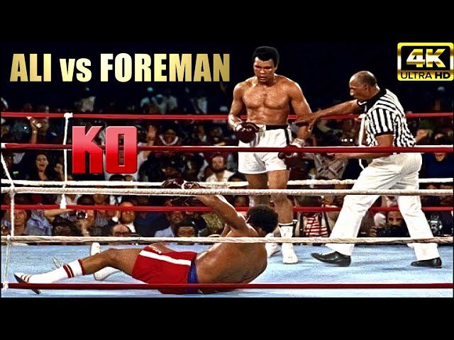 Muhammad Ali George Foreman Knockout