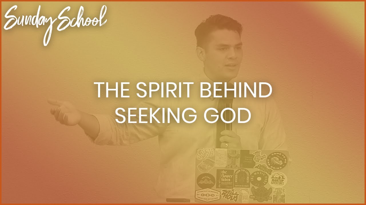 The Spirit Behind Seeking God | 07-14-24 | Bro Jonathan Ramos - YouTube