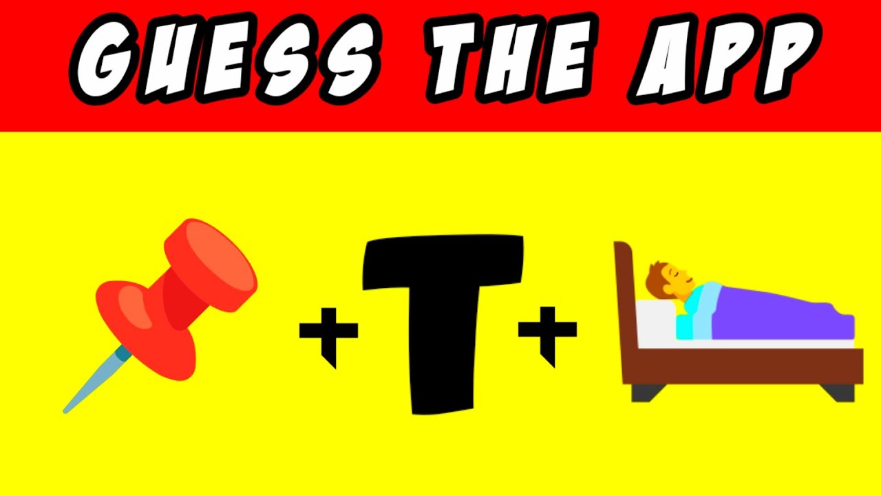 Guess the app by emoji challenge | Guess the app logo | Emoji Game ...