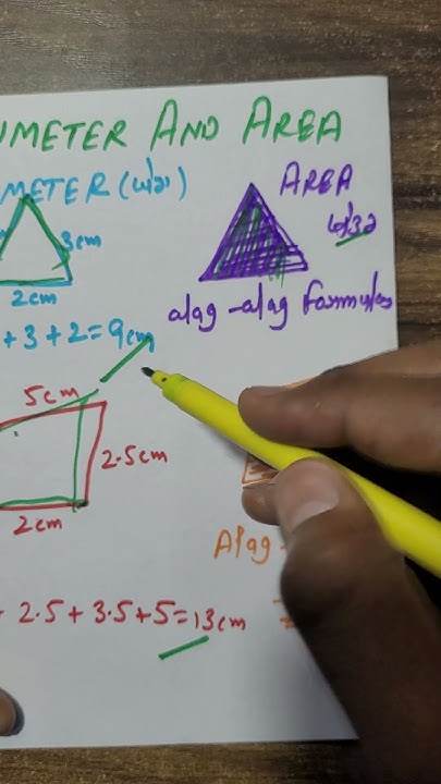Perimeter and Area - YouTube