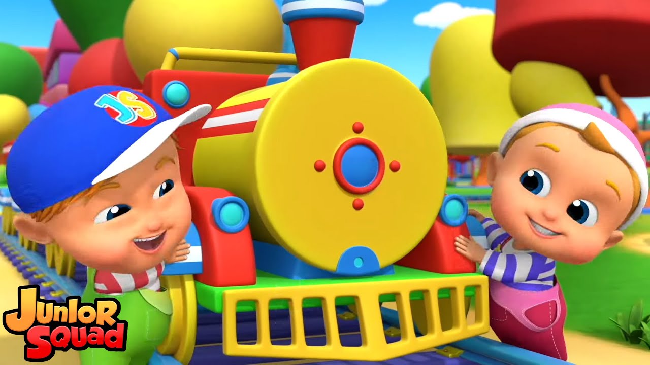 Junior Squad - Песня поезда + более русские потешки для детей - YouTube
