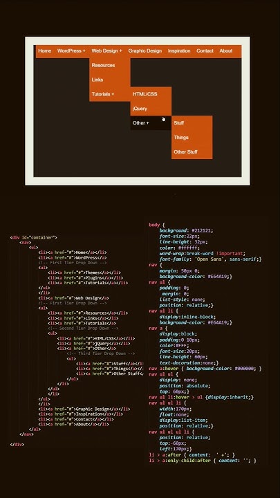 How To Make A Multi Dropdown Menu Using Html Css Shorts Dropdownmenu Dropdown Webdesign