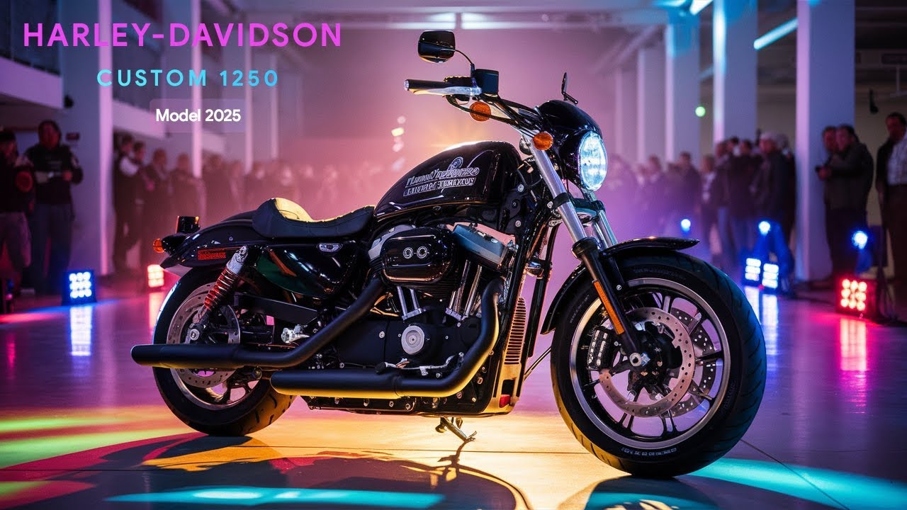 Why the HARLEY-DAVIDSON CUSTOM 1250 Is a Must-Have for Riders! - YouTube