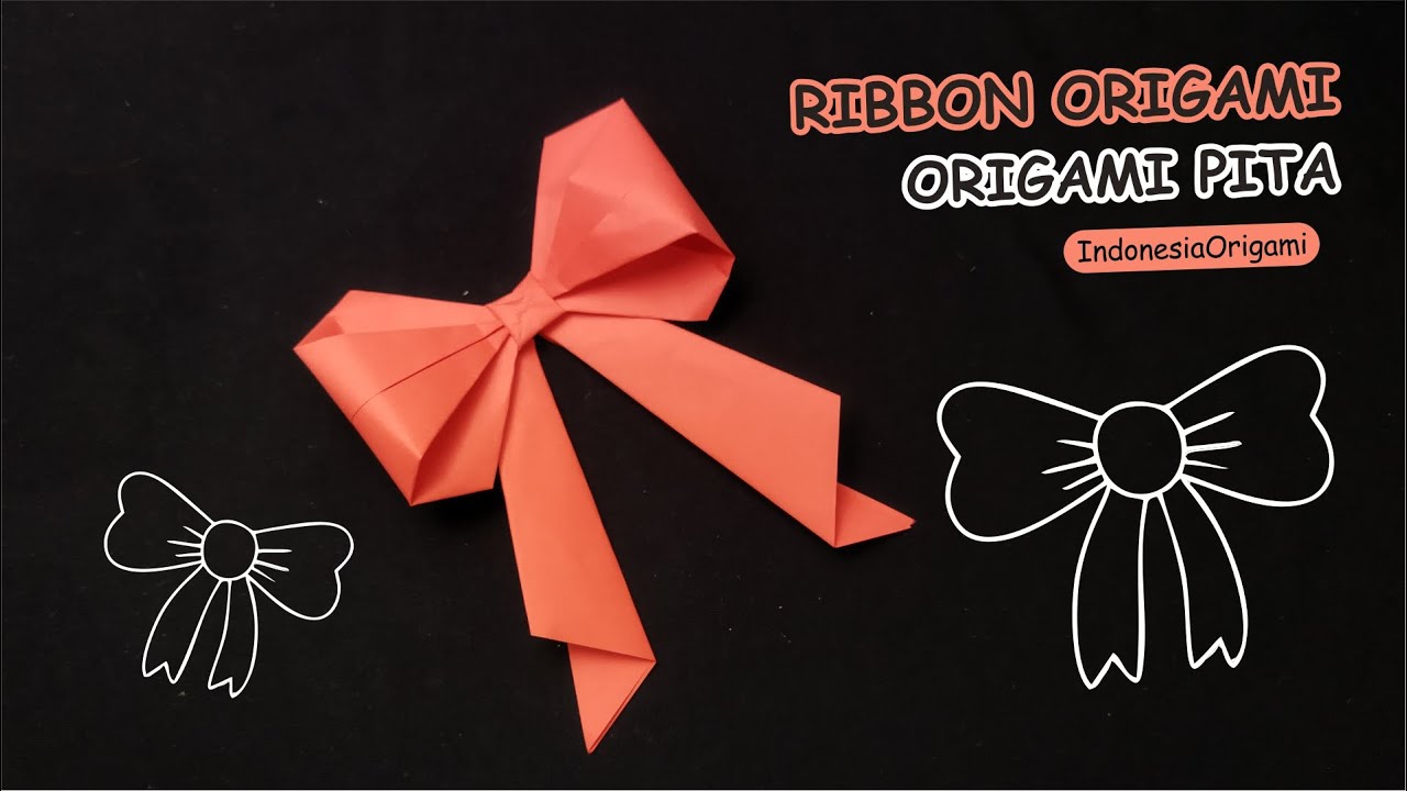 Ribbon Origami - Origami Pita - YouTube