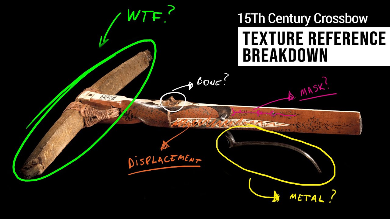 How To Texture a Crossbow | Reference Breakdown #01 - YouTube