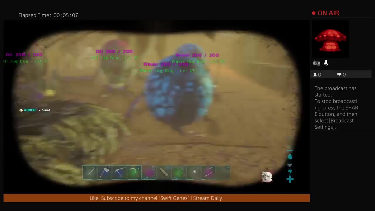 Ark: Survival Evolved ScorchedEarth Sand Storm - YouTube