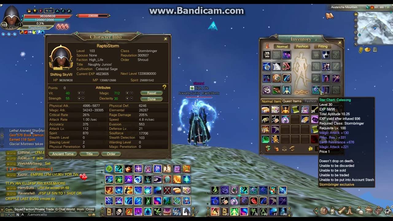 PWI - Etherblade R9/G16 Gear Update - YouTube