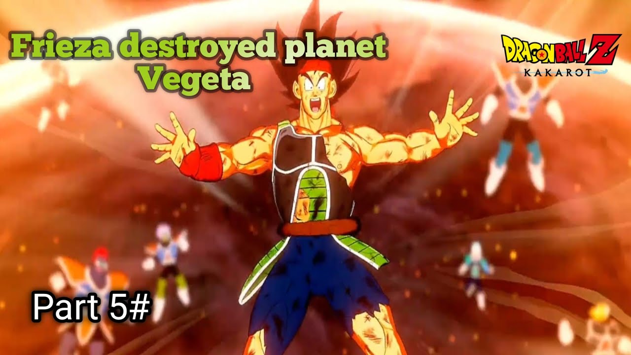 "Frieza destroyed planet Vegeta (end of Bardock's story)" Dragon Ball Z ...