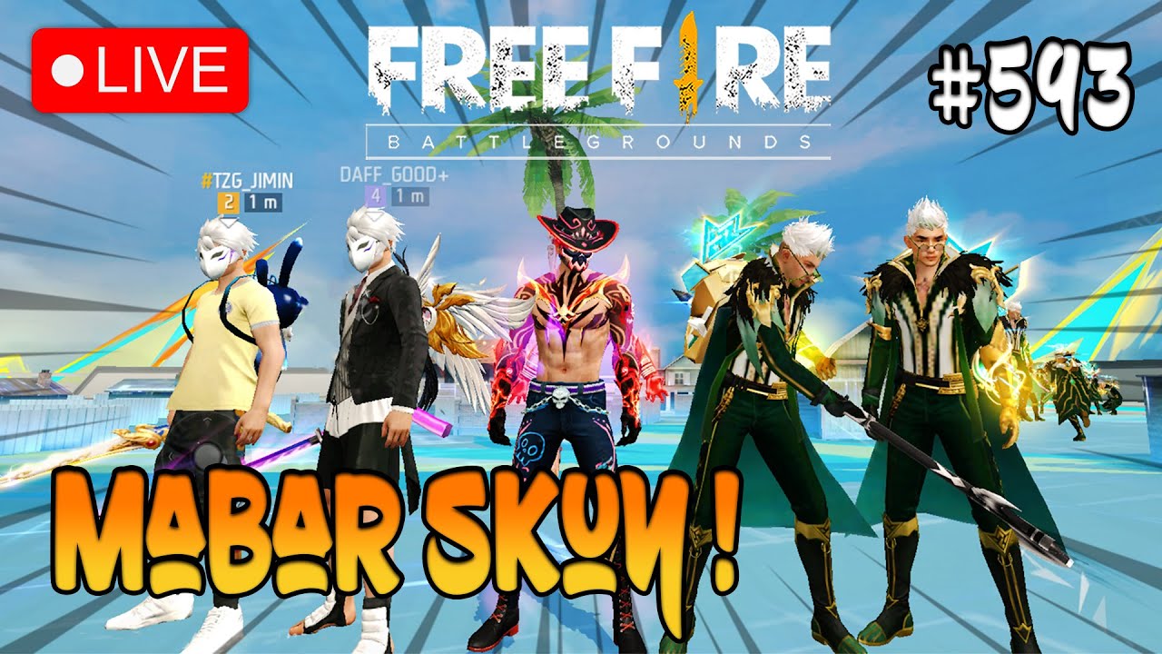 [ LIVE MABAR FF ] LAGI NYARI TEMEN MABAR? JOIN MABAR FF CR DISINI AJA ...