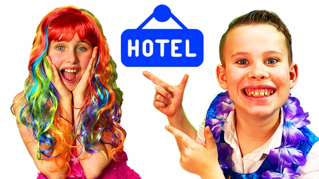 Max y Jesse están jugando en el hotel - YouTube