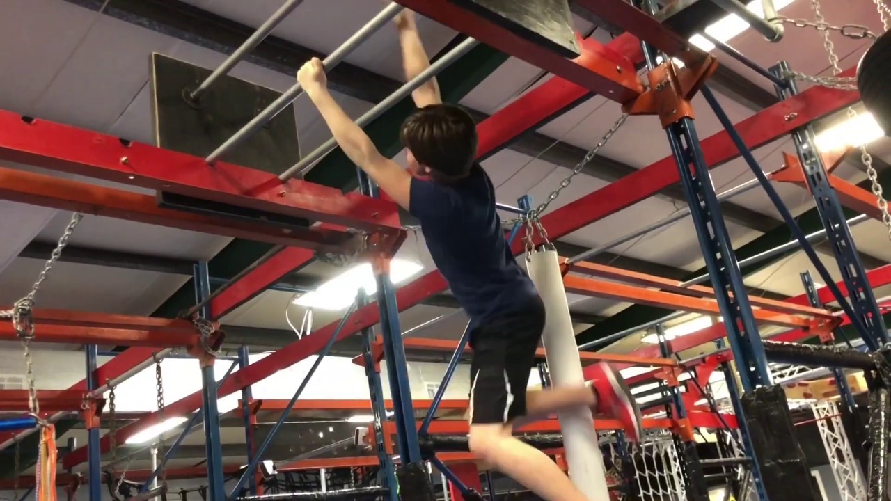 Obstacles At The Ninja Gym Cuz I’m Cool - YouTube