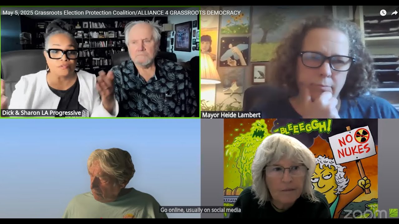 May 5, 2025 Grassroots Election Protection Coalition/ALLIANCE 4 ...