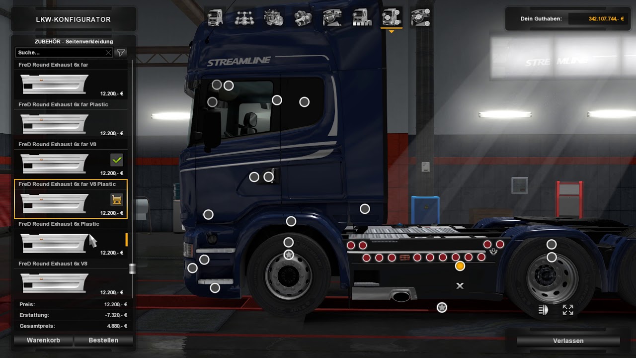 6xx Sideskirts for Scania RJL - YouTube