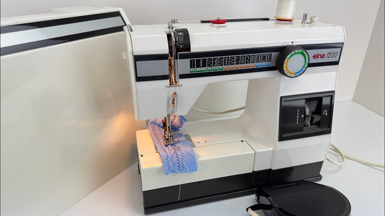 Elna 1200 Sewing Machine - YouTube